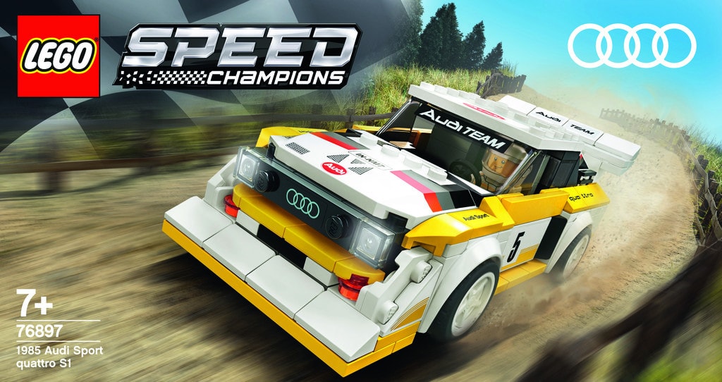 Lego: Audi Rallye-Ikone aus 250 Teilen